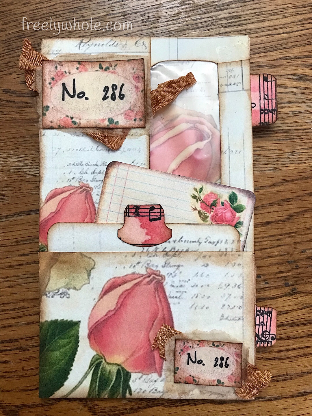 Triple Pocket Altered Envelope - freely whole {living}